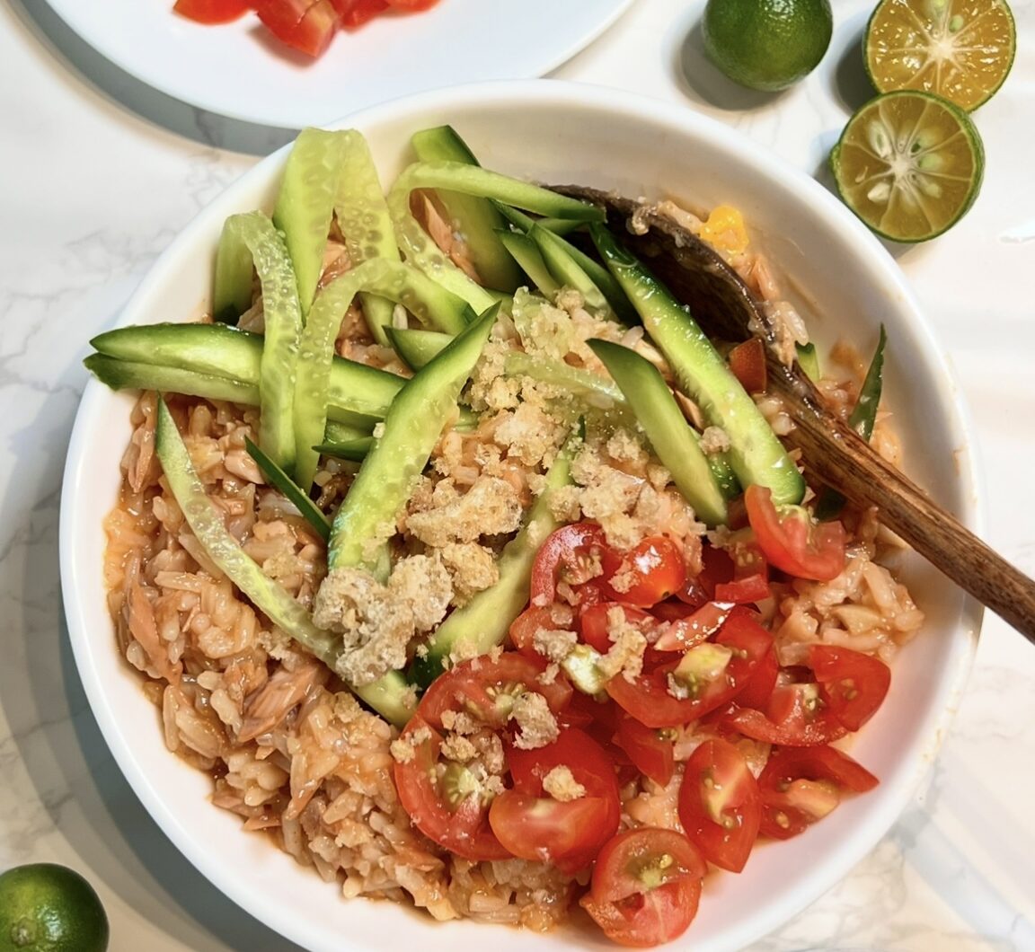 Easy Filipino Tuna Rice Bowl | Iankewks
